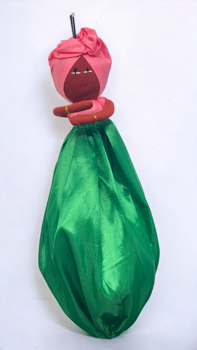 AKA Soro Bisi African plastic bag lady holder doll – Afrik Trends