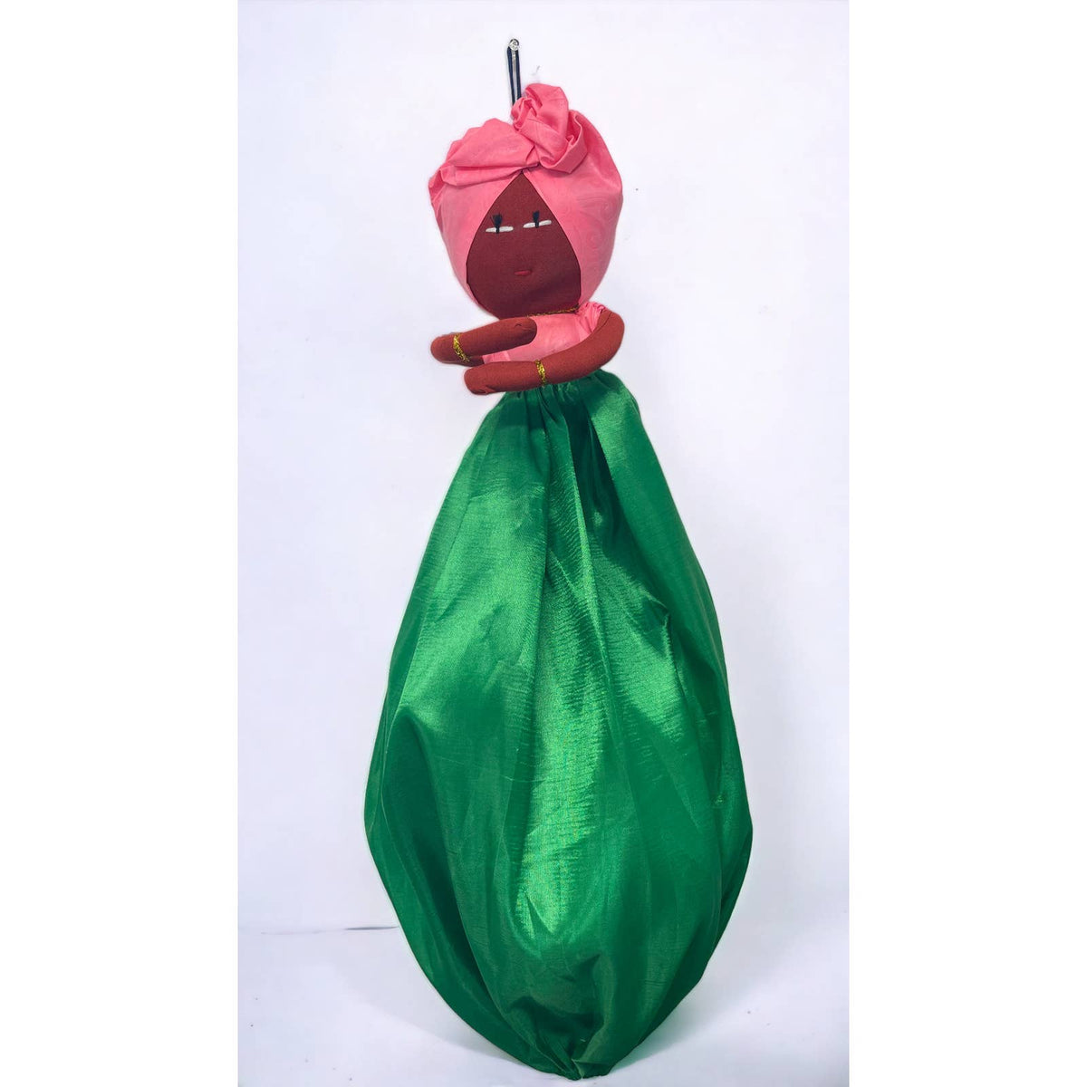 AKA Soro Bisi African plastic bag lady holder doll – Afrik Trends